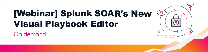 Splunk Soars New Visual Playbook Editor